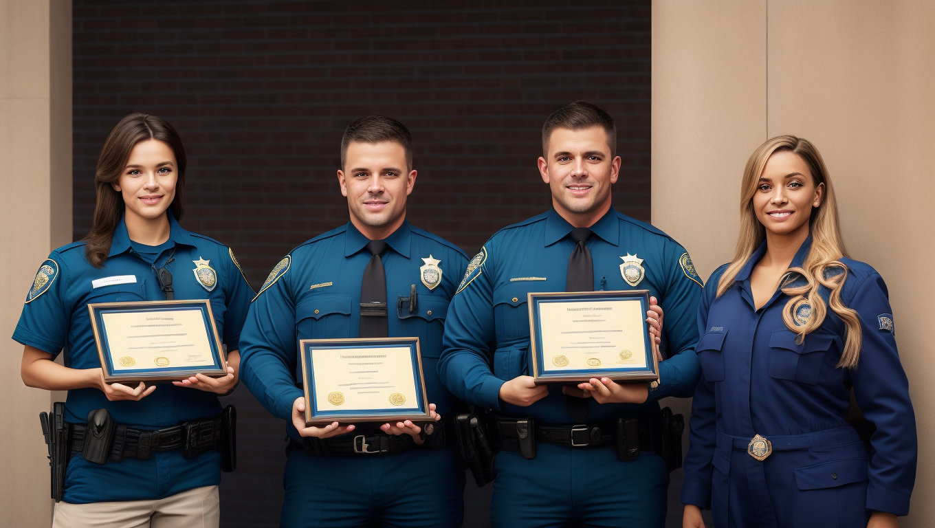Officer of the Year Winners - Manatee Hundred Club